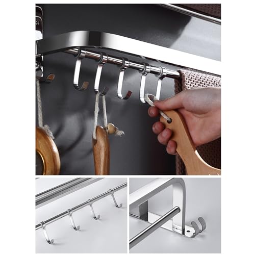 Towel Rack, Minimalist Style Light Luxury Easy to Install Stainless Steel Wall Mounted Towel Bar, Sturdy and Practical Bathroom Accessories for Bathroom, Kitchen