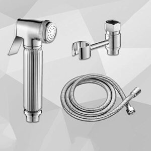 jiytg bidet faucet all copper hand held bidet sprayer hygiene kit diaper sprayers toilet spray gun toilet bidet flusher