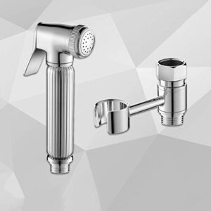 jiytg bidet faucet all copper hand held bidet sprayer hygiene kit diaper sprayers toilet spray gun toilet bidet flusher