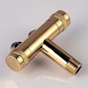 JIYTG Toilet Bidet All Copper and Cold Women's Toilet Toilet Angle Valve Spray Gun Set Bidet Bidet Bidet