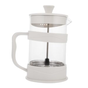 namoarly coffee pot tea kettle coffee tea maker pot office coffee maker espresso teakettle coffee filter press travel coffee press cold brew coffee maker with warmer white plastic