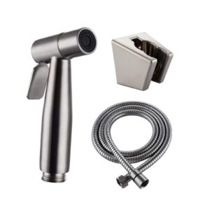 jiytg stainless steel portable bidet toilet taps kit 304 stainless steel bidet sprayer toilet spray gun faucet booster