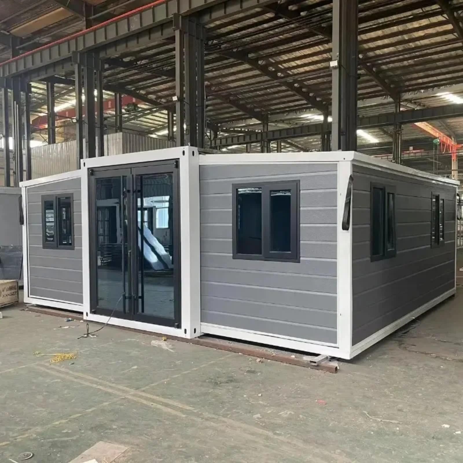 20ft 2 Bedroom Expandable Container Room Deluxe Small Mobile Prefabricated House