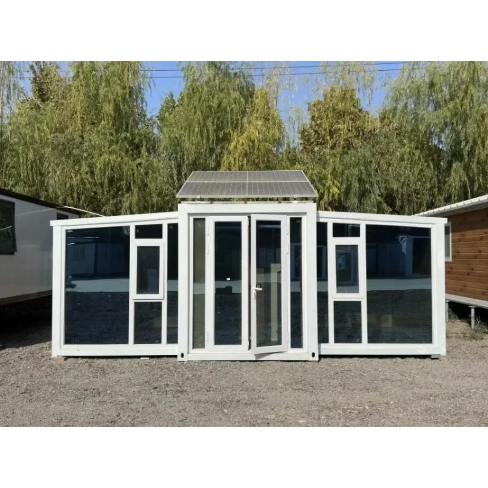 Good Price High End Double Wing Folding Room Series Folding Container House with Toilet Container House