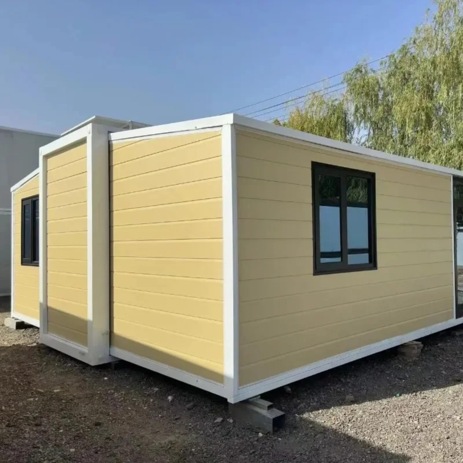 Good Price High End Double Wing Folding Room Series Folding Container House with Toilet Container House