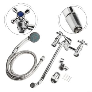 Handheld Toilet Bidet Faucet Sprayer Set Stainless Steel Bathroom Flush Shower Head Nozzle Hose Kit Bidet Attachments