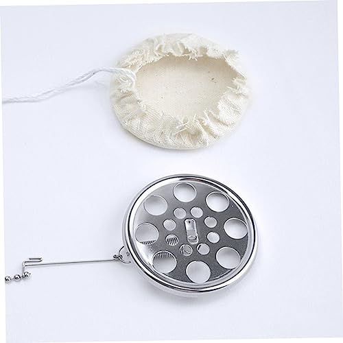 20pcs Coffee Pot Filter Cloth Tea Coffee Infuser Coffee Filter Supplies Syphon Coffee Brewer Siphon Coffee Filter Cotton Coffee Round Filter Cloth Espresso Cloth Filter Beige Unomor