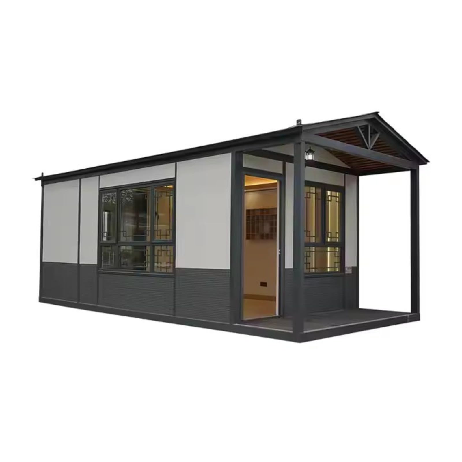 Holiday House Accommodation Prefab Garden Office House Outdoor, Garden House Luxury Living Folding Container, Construction site, Hotel