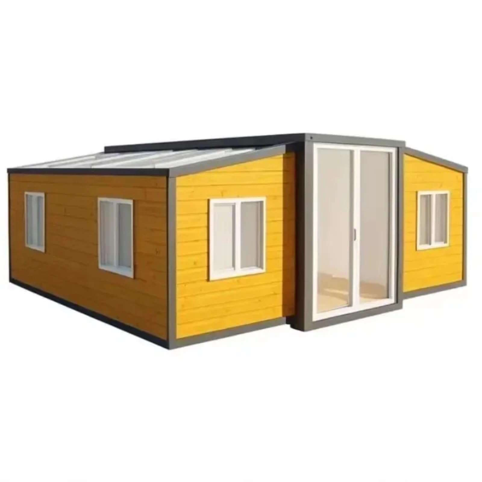 Custom 20ft 40ft Expandable Foldable Container House Prefab Bedroom Homes Folding Tiny Fold Out House