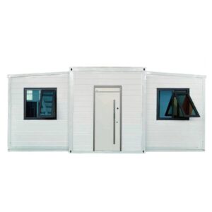 Quick Installation 20ft 40ft Folding Prefab Container Houses Foldable Container Prefab Homes Site Office Prefab Container Homes