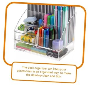 Outanaya Acrylic Desk Drawer Clear Storage Organizer Jewelry Organizer Transparent Storage Drawers