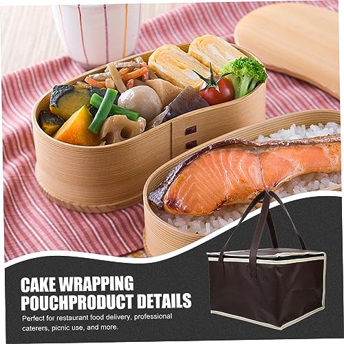 OKUMEYR Aluminum Insulation Hot Cold Food Produce Insulated Food Carrier Insulated Pizza Storage Insulated Shopping Tote Coffee Non-woven Fabric