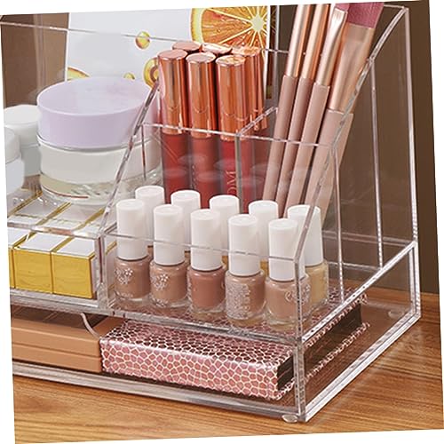 Outanaya Acrylic Desk Drawer Clear Storage Organizer Jewelry Organizer Transparent Storage Drawers