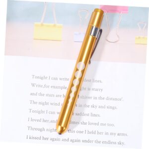 Mobestech Accessories Pen Torch Cases Cute Medical Rechargeable Pen Light LED Pen Props Yellow