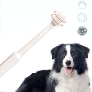 ljhnba Puppy Toothbrush Toothbrush 360Degree Pet Toothbrush Dog Toothbrush Dog Hygienes Dog Teeth Toothbrush