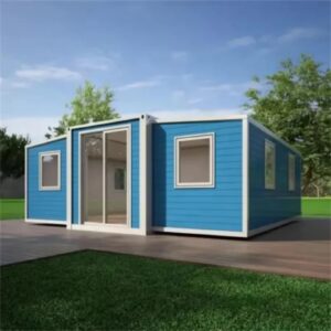 slide out durable prefabricated mobile luxury villa 20ft 30ft 40ft expandable container house with 2 bedrooms