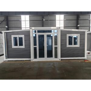 Customized Prefab Steel Frame House Mobile Prefab Expandable Container House with Full Bathroom Kitchen 2 Bedrooms