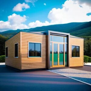 standard portable container steel prefabricated house office mobile 20ft expandable folding container house activity room