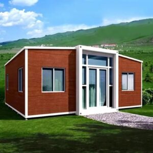 light steel two bedroom shipping flat pack foldable quick assembling packing box container house