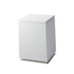 kombiuda waste bin trash can with lid garbage can mini dustbins white