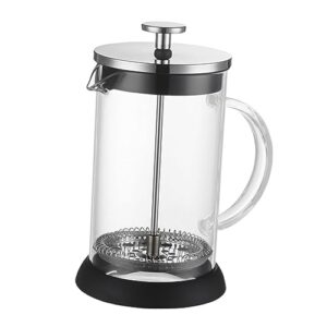 showeroro 1pc filter teapot manual espresso machines manual coffee appliance fashion coffee pot stainless tea kettle tea strainer coffee maker coffee machine heat resistant coffee pot black