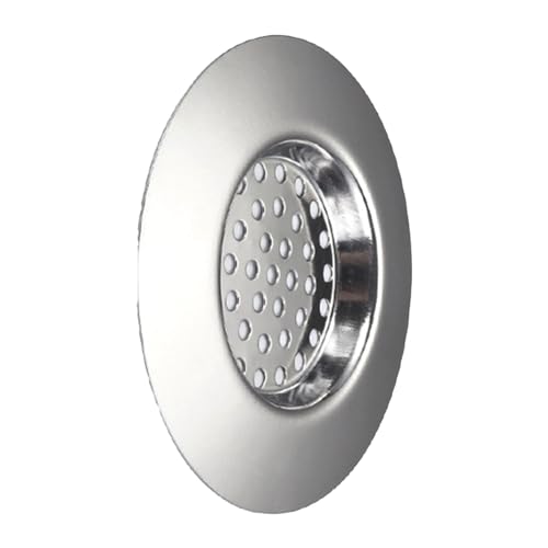 Bathroom Sink Drain Strainer Stainless Steel Bathtub Shower Drain Filter Basket Hair Catcher for Kitchen Laundry Floor