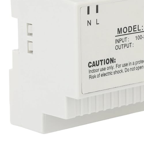 1PCS Switching Power Supply DIN Rail Hollow Shell ABS Multi Protection 30W Switch Power Supply for Lighting Equipment(12v)