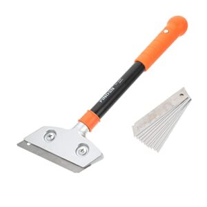 amosfun 1 set cleaning blade floor cleaning scraper surface cleaning scraper floor wall scraper oil paint remover razor blade tile scraper cleaning scrapers windows sticker aluminum alloy