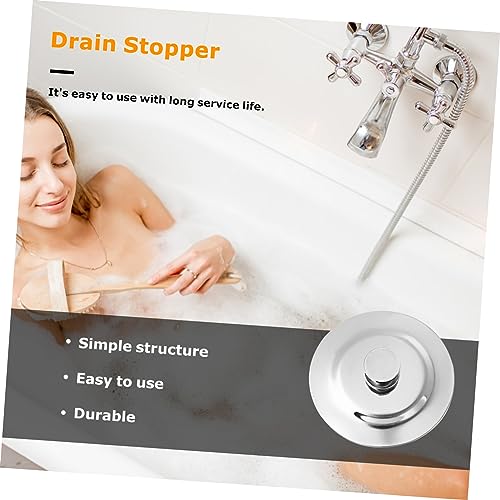 DRESSOOS Bathroom Plug Tub Sink Strainer Basket Bathroom Drain Plug Sink Stopper Plug Bath Plug Sink Drain Cover Kitchen Drain Plug Sink Filter Strainer Bathroom Filter Net Drain Stopper