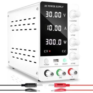 dc regulated power supply, variable laboratory switching, sps-c3010 30v/10a 300w, with usb interface