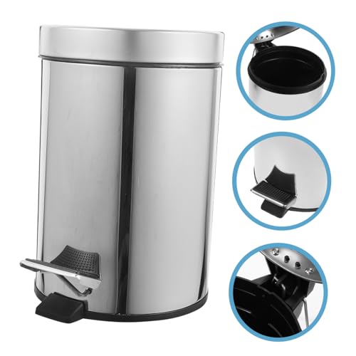 HOOTNEE Trash Can Trashcan for Your Kitchen Trash Bin for Bathroom Garbage Cans Small Trash Bin Garbage Can for Bathroom