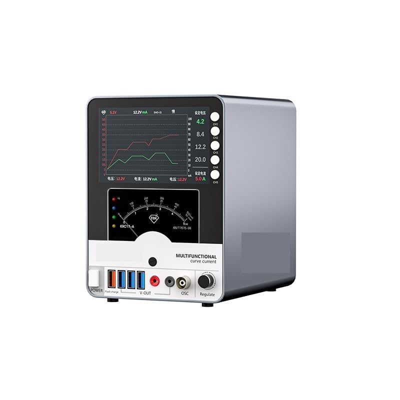 Curved DC Regulated Power Supply, with Built-in 30V5A for Motherboard Current, TBK217