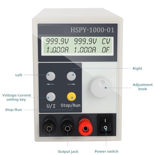 DC Power Supply, Programmable Power Supply, with Communication, Hspy-1000-01, 1000V 1A High Voltage