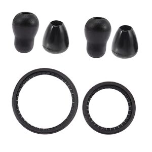 soesfoufu 1 set accessory set covers accessories replacement ear tips earpieces for earbuds medical parts black