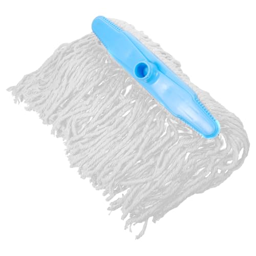 SEWOART Replaceable Mop Head Mop Replacement Mop Refill Wet Industrial Mop Heads Dust Mop Heads Mop Heads Water Absorption Mop Cleaning Mop Wet Mop Looped End Vintage Mop Cotton