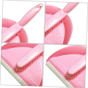 Healeved 2pcs Mini Broom Dustpan Set Mini Tools Desktop Broom Mini Desk Broom Cleaning Tools Small Clean Broom Brush Keyboard Cleaning Tool Mini Dust Pan Small Dustpan Brush Plastic