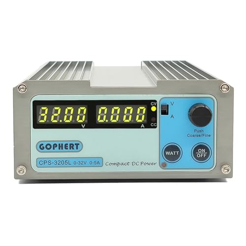 CPS-3010II CPS-3205II CPS-3205L-1 Mini Compact Precision Digital Adjustable DC Power Supply with OVP/OCP/OTP 0.01A 0.1V(CPS3205L-1)