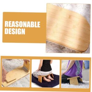 BELLIFFY Meditation Stool Foldable Stool Kneel Mat Stool Zen Small Stool Household Stool Yoga Seat Stool for Meditation Zen Stools Kneeling Bench Non-Skid Stool Kneel Stool