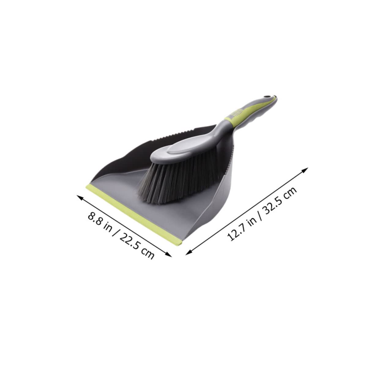 Healeved 1 Set Broom Cleaning Brush Cleaning Broom Dustpan with Handle Car Cleaner Dustpan Brush Broom Cleaning Tool Duster Keyboard Broom Keyboard Cleaning Tabletop Dustpan Shovel Green Pp