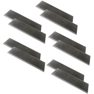 2.5" 37300 37310 37252 silver replacement blade for craftsman handi-cut, resistant to rust stainless steel blades, 10 pack