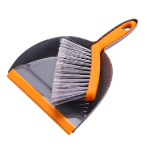 outanaya desktop cleaning supplies mini cleaner mini broom dustpan mocha master cleaner blow dryer comb attachment keyboard cleaning table crumb brush mini dustpan desktop cleaner orange