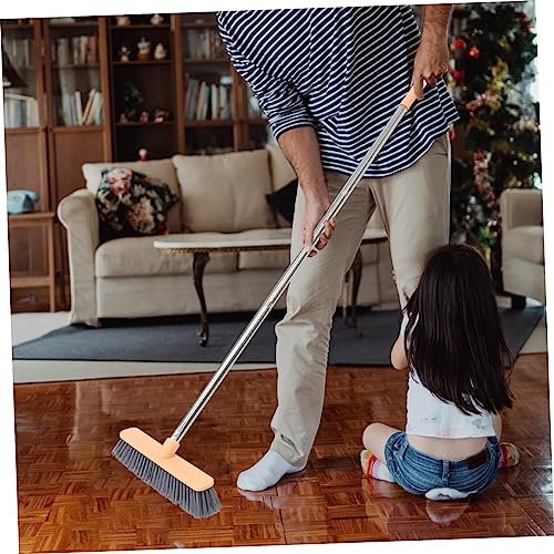 Healeved 1pc Cleaning Floor Brush Deck Grout Brush Household Cleaner Home Carpet Cleaner Mop for Floor Hotel Cleaning Brush Household Cleaning Brush Cleaning Scrubber Broom Brush Mist Nylon