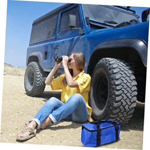 CANIGHT Insulated Bag Food Coffee Container Foldable Picnic Basket Foldable Basket Insulation Thermal Bag Lunch Insulated Basket Insulated Shopping Bags Pizza Bag Cake Containers Blue