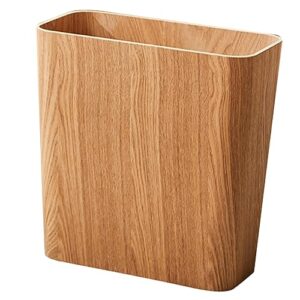 kitandove wooden waste container trash can wrought iron office trash can kitchen waste basket khaki