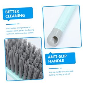 BUTIFULSIC 1pc Cleaning Floor Brush Tiles Cleaning Floor Brooms Rug Scrubber for Carpet Home Cleaning Mop Bathroom Floor Brush Reach Scrubber Brush Dust Mop Green Abs