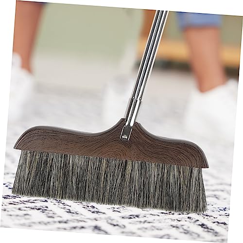 KOMBIUDA Electric Broom Bristle Broom Floor Wiping Broom Office Industrial Broom Dusting Brush Floor Cleaning Tool Kitchen Natural Broom Reusable Broom Long Handle Cleaning Broom Plastic