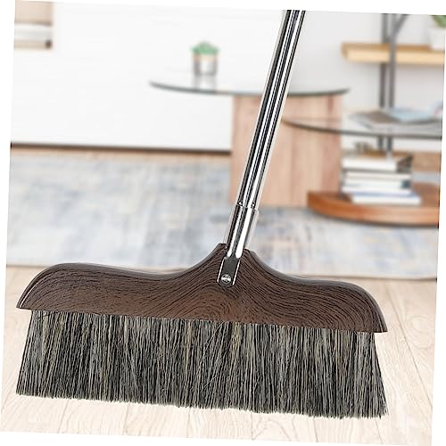 KOMBIUDA Electric Broom Bristle Broom Floor Wiping Broom Office Industrial Broom Dusting Brush Floor Cleaning Tool Kitchen Natural Broom Reusable Broom Long Handle Cleaning Broom Plastic