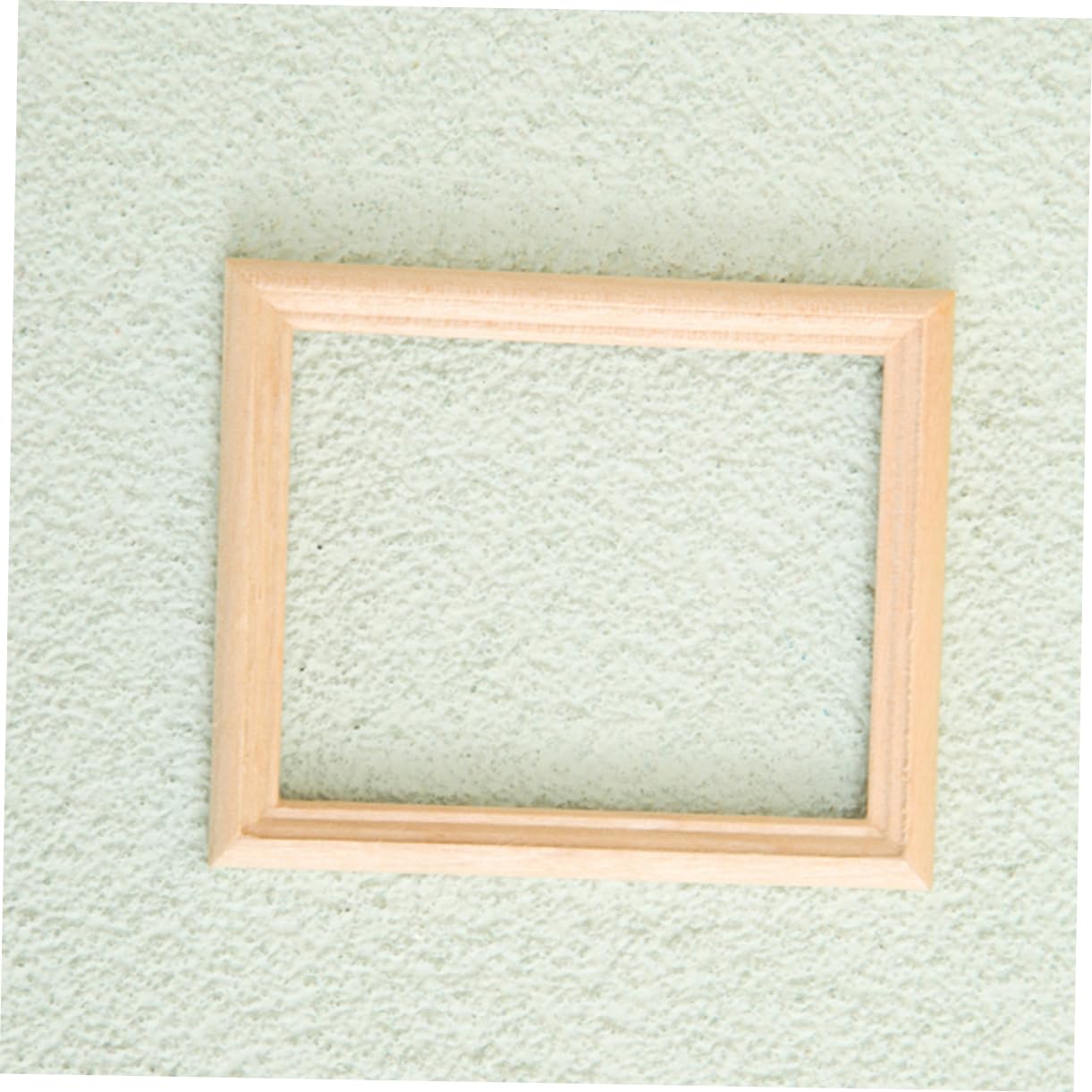 CIMAXIC 2pcs Miniature Photo Frame Tiny Picture Frame Mini House Accessories Dollhouse Photo Frame Mini Photo Frame Dollhouse Miniature Accessories Picture Frames Doll House Decor Wood