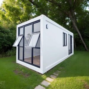 1 room container house 20 ft x 10 ft prefab tiny home to live in for adults mini foldable mobile home modular guest homes kit casas prefabricadas para vivir with water & electricity terrace