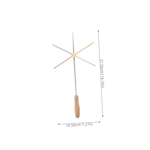 BUGUUYO Aluminum Conductivity Demonstrator Heat Conductivity Conductometer Thermal Conductor Meter Conductometer Thermal Conductivity Physics Equipment Thermal Conductivity Comparing Iron